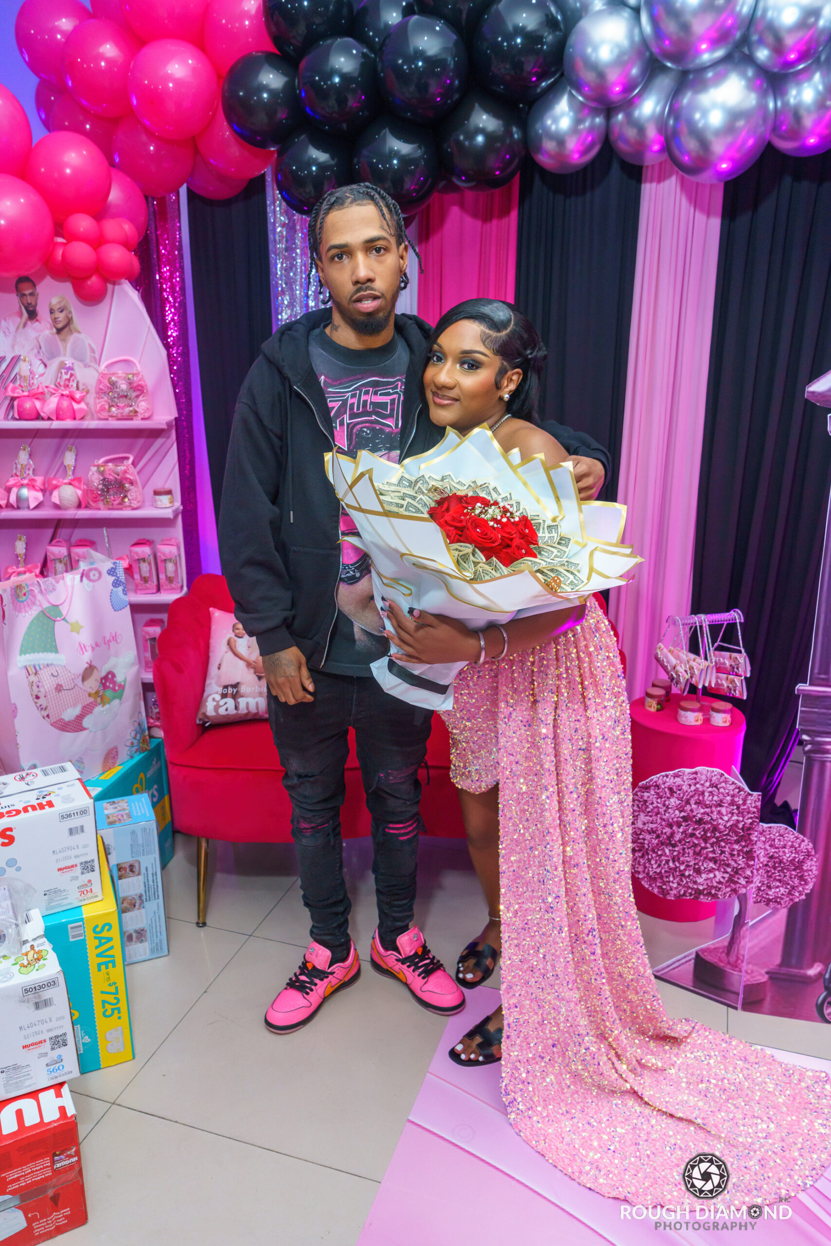 Destiny & Lymel's Baby Barbie Baby Shower - Rough Diamond Inc